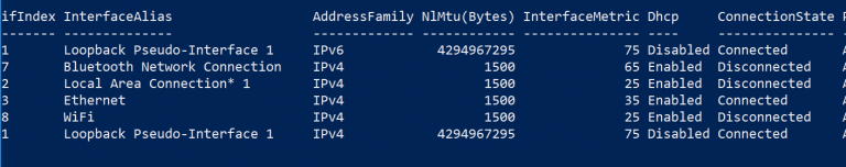 Set network interface priority in Windows 10 using Set-NetIPInterface ...