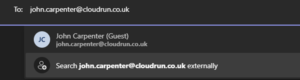 Collaborating with external users in Microsoft Teams – Cloudrun