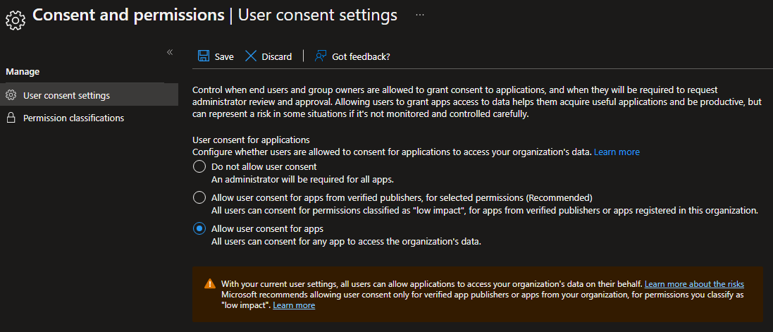 Azure Enterprise App Consent walk through and recommendations – Cloudrun