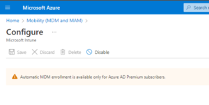 Fixing Azure AD device join error: we can’t connect to the URL for your ...