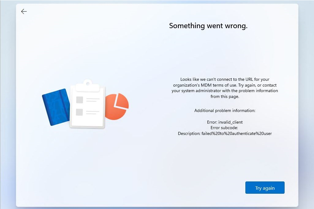 Fixing Azure AD Device Join Error We Can t Connect To The URL For Your